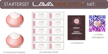 schwache Hitze - Lava Shell Porzellan Muschel Starter Set mit Aktivator ...